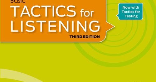 Listening Book: Basic Tactic For Listening Third Edition - New Book 87 ...