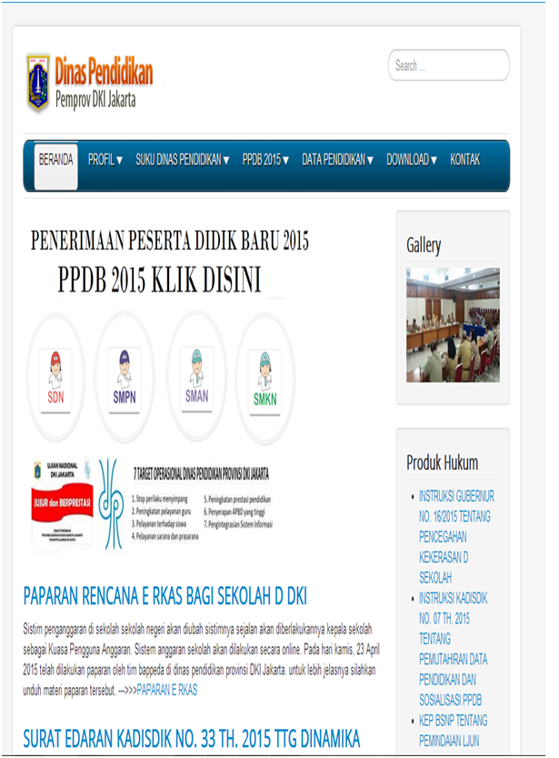 DISDIK DKI | pendidikan