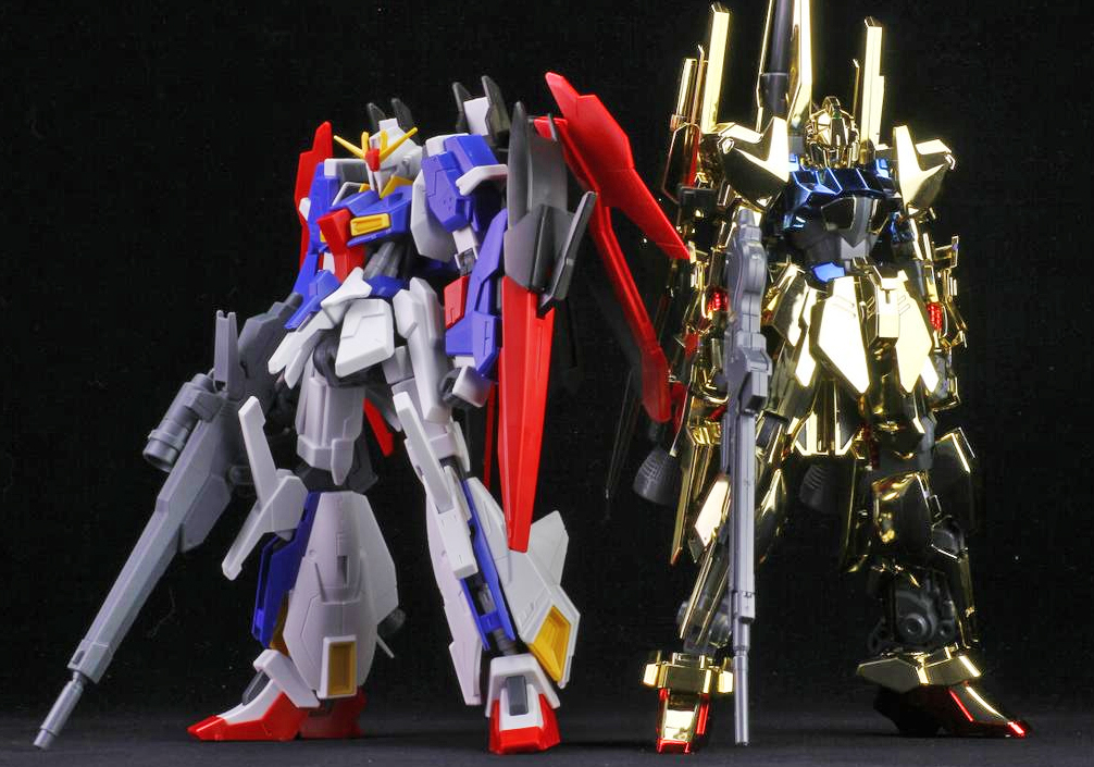 GUNDAM GUY: HGBF 1/144 Lightning Zeta Gundam - Straight Build Images