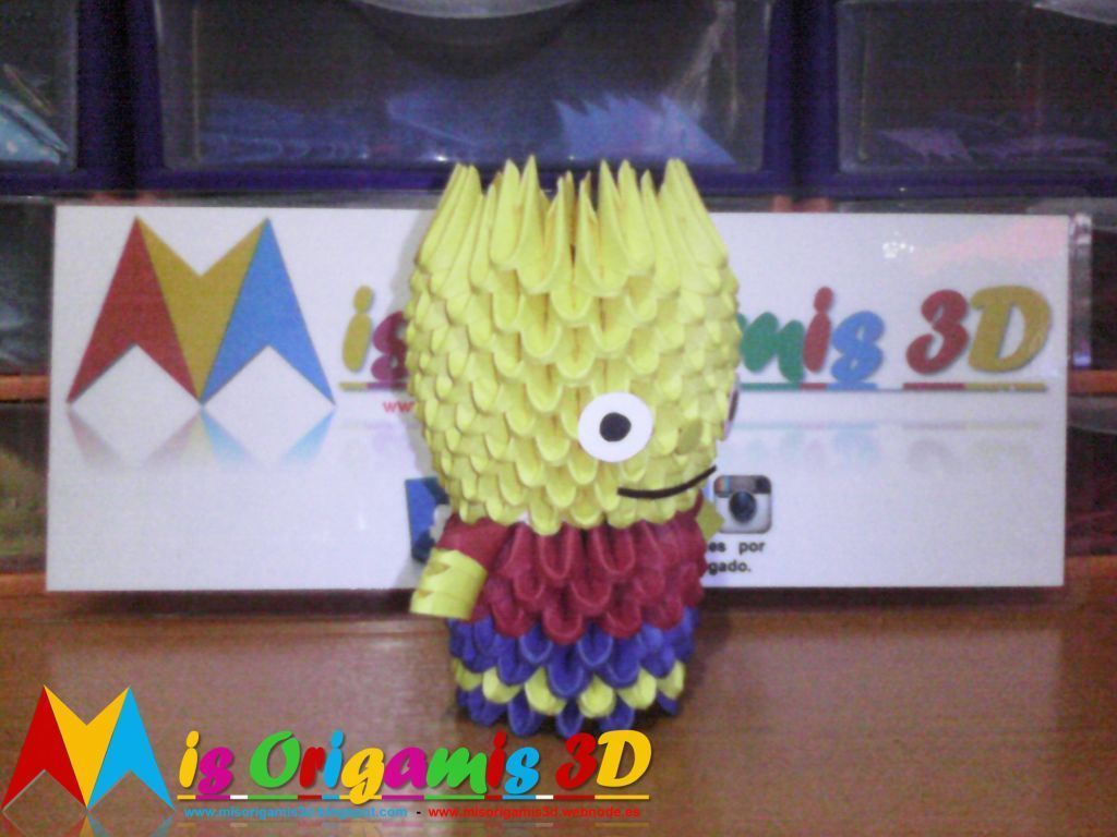 Bart Simpson Origami 3D - Agosto 2016 | Inicio | Mikugamis