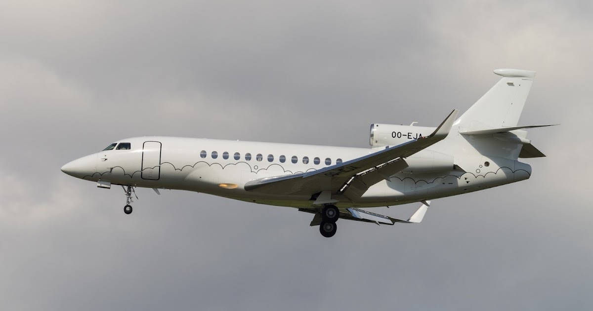 FLUGZEUGE Privatjets etc: OO-EJA Dassault Falcon 7X FA7X > AAB