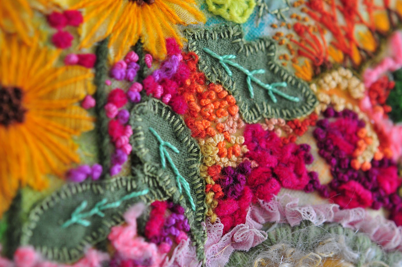 moments of perfect clarity: up close and personal with embroidery