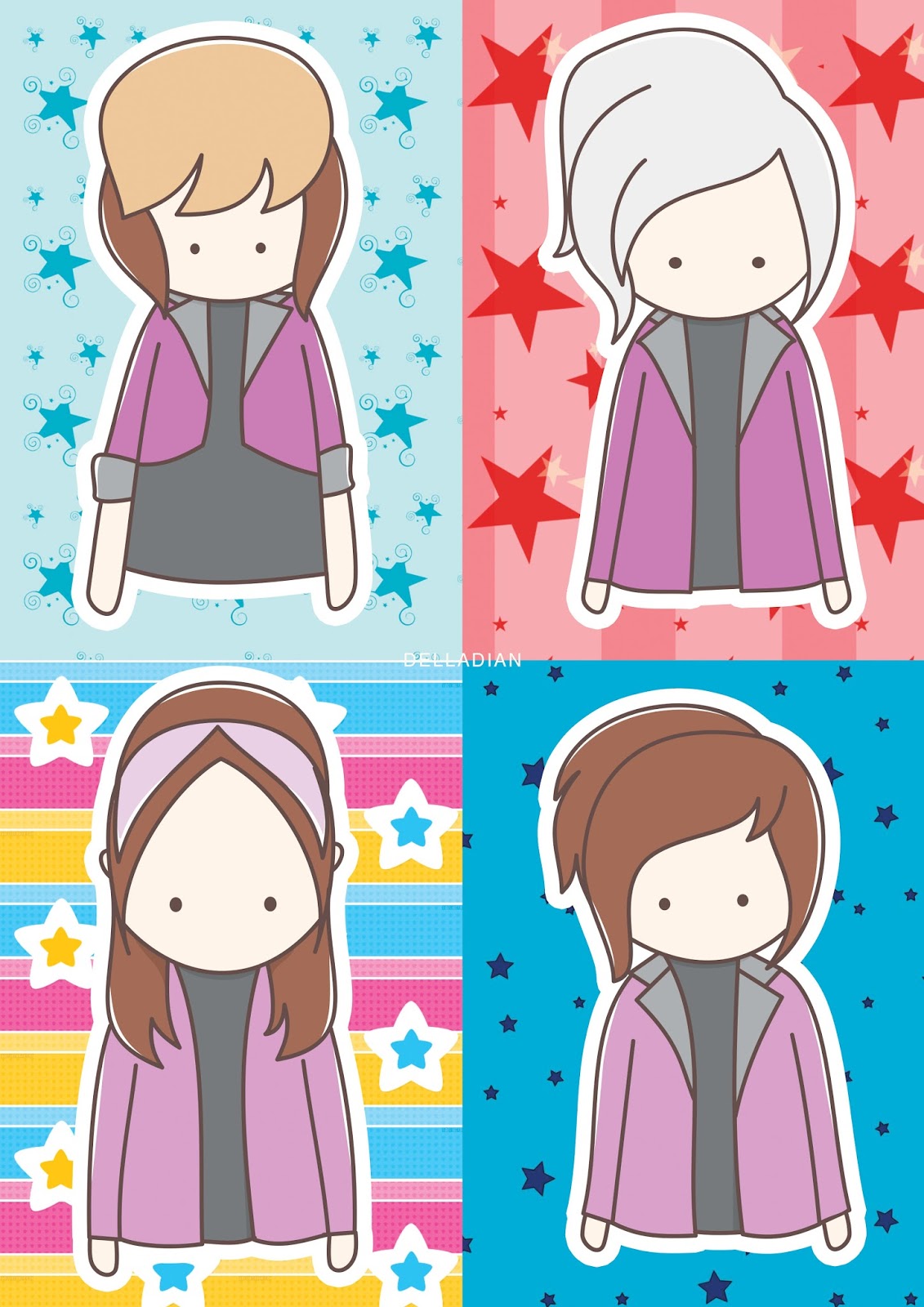 Delladiananggraini: Proses Dibalik Fanart "Chibi HYDRA Ver."