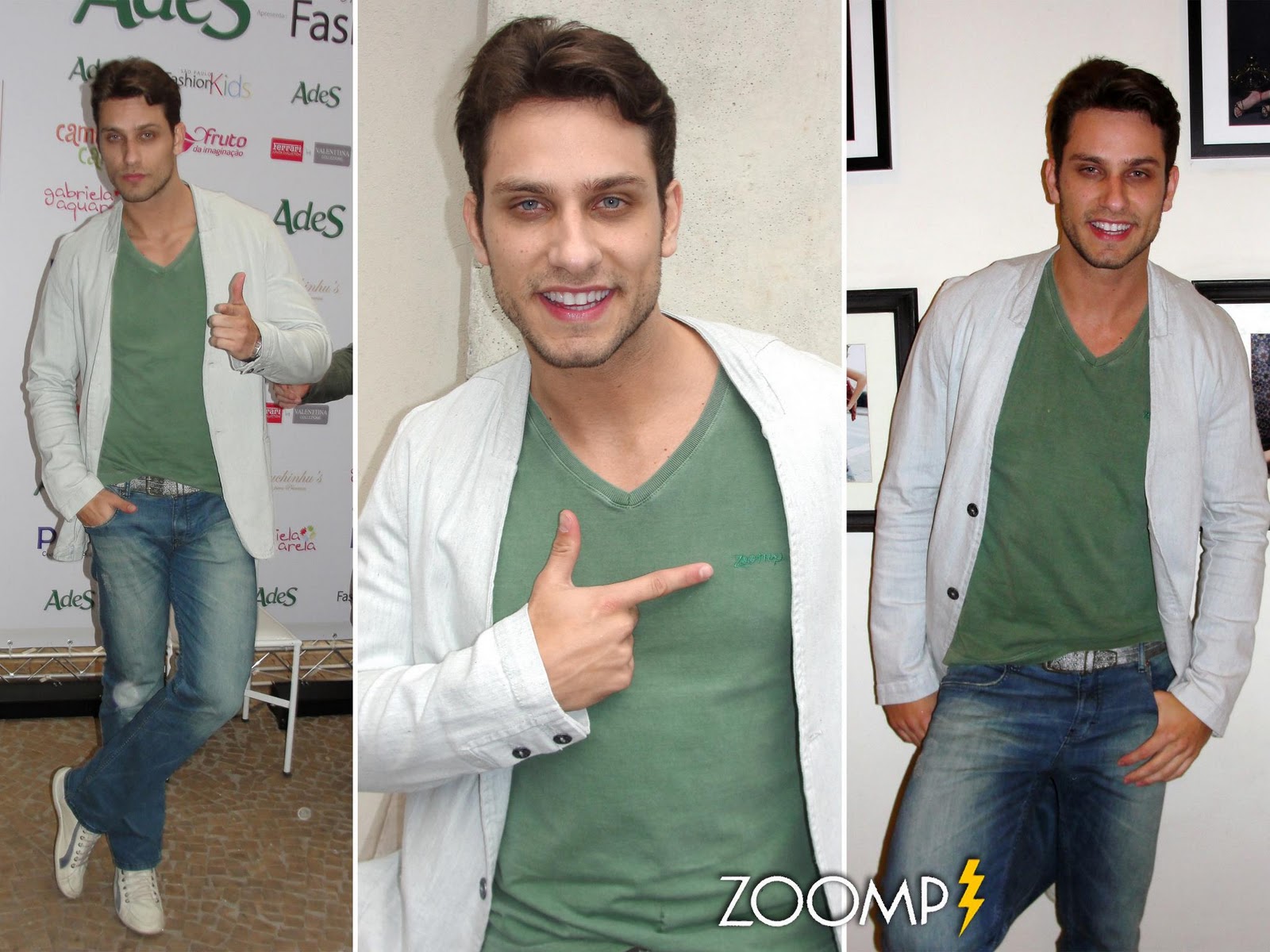 Blog ZOOMP: Clipping: Eliéser Ambrósio com look ZOOMP