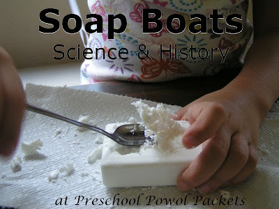 Soap Boats Science & History | Preschool Powol Packets