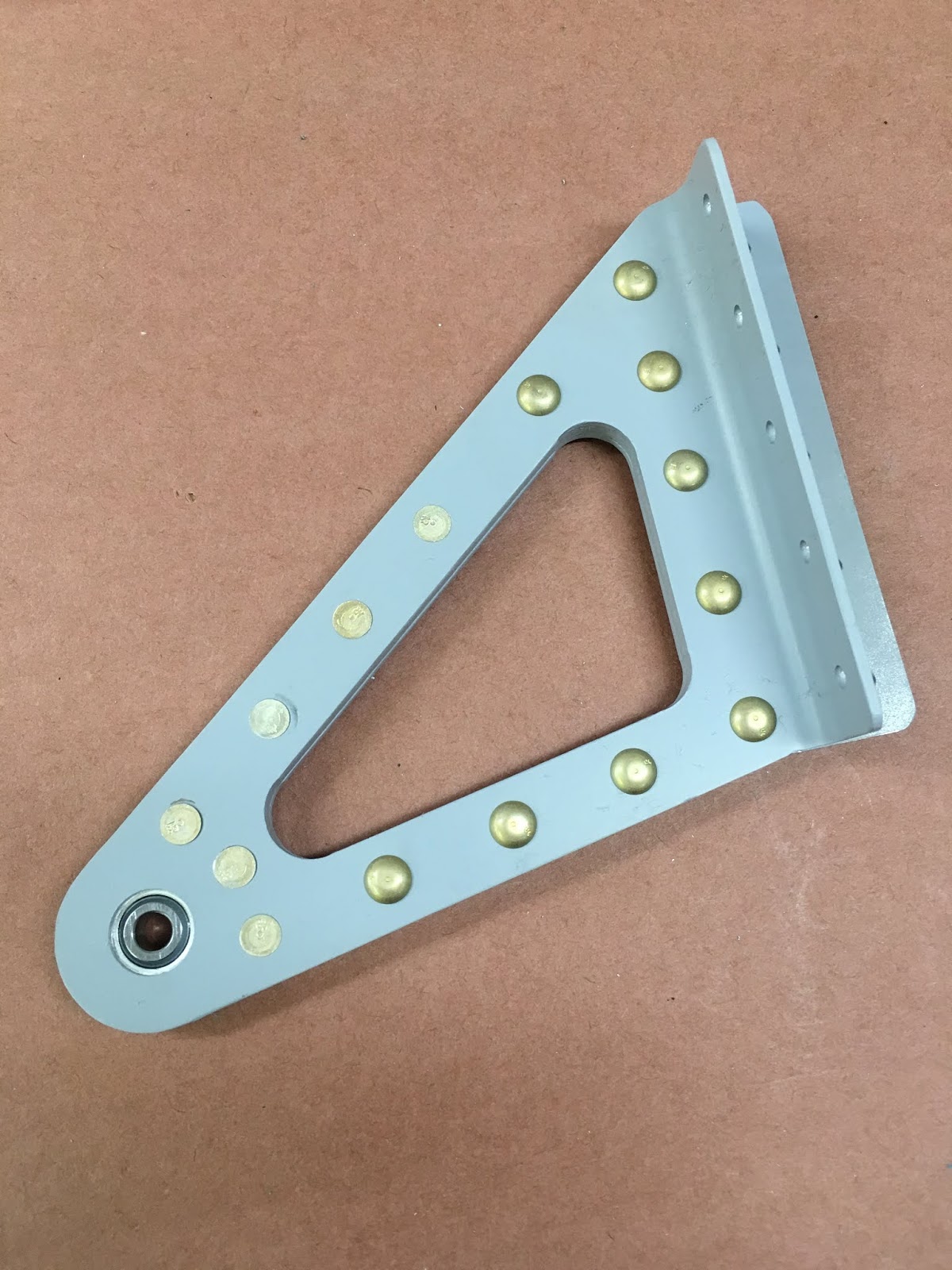 Alex's RV-14A Build Log: Section 15 - Rear Spar (aileron hinge bracket ...