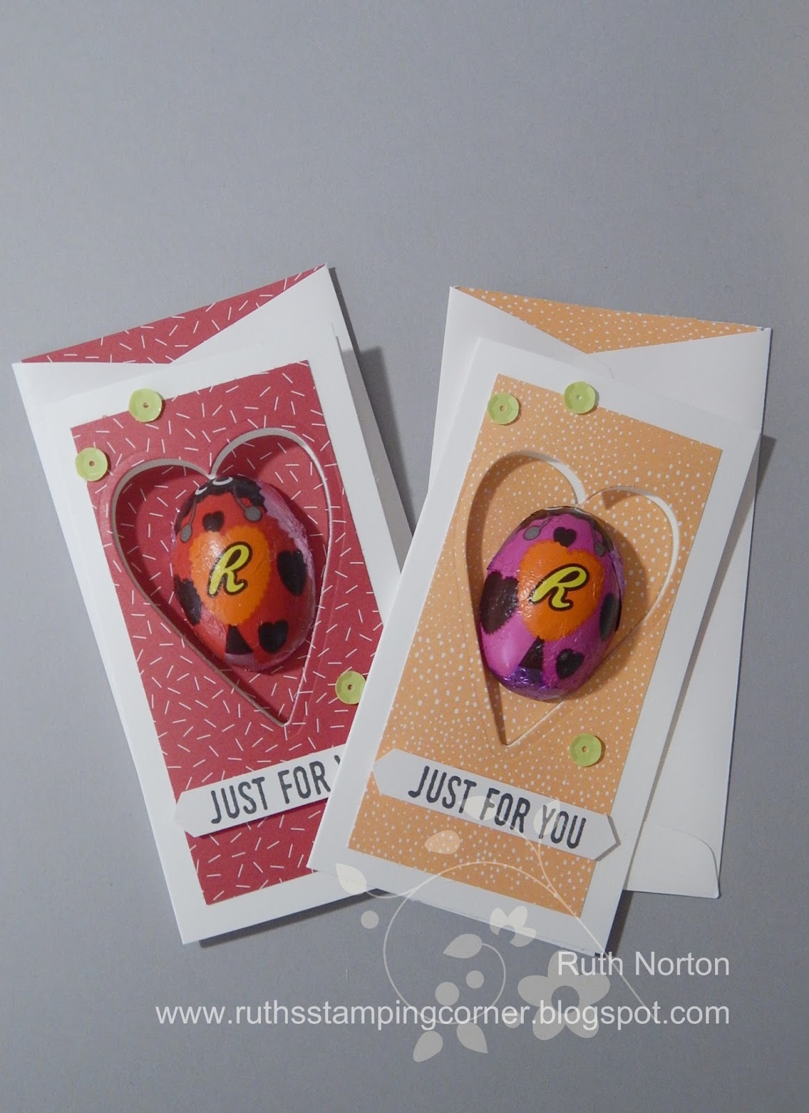 Ruth's Stamping Corner: Love Bug Note Cards