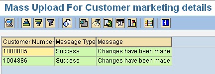 SAP - BDC XD02 - Mass Update For Customer marketing details ( Annual ...