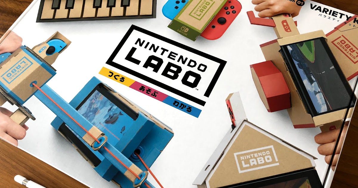 [ガジェット] Nintendo LAB が届いた|Scratch book