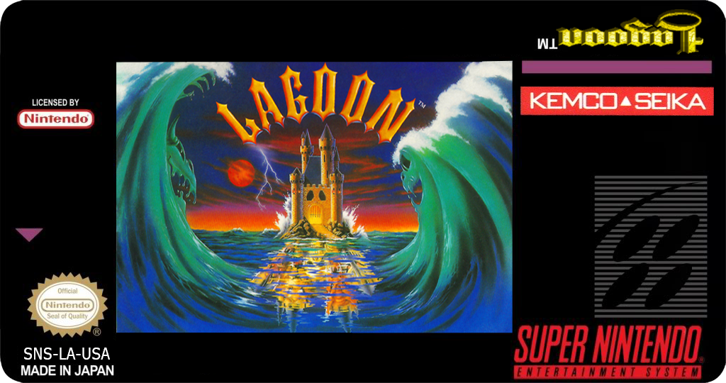 Super Nintendo Labels: Lagoon
