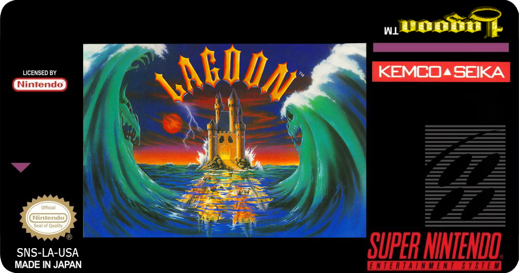 Super Nintendo Labels: Lagoon