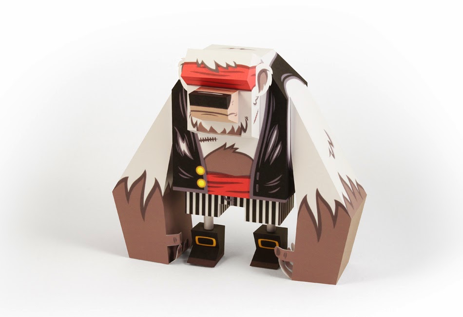 Paper Toy Pirate Bear ~ Papercraftsparati | Todos los Papercrafts que ...