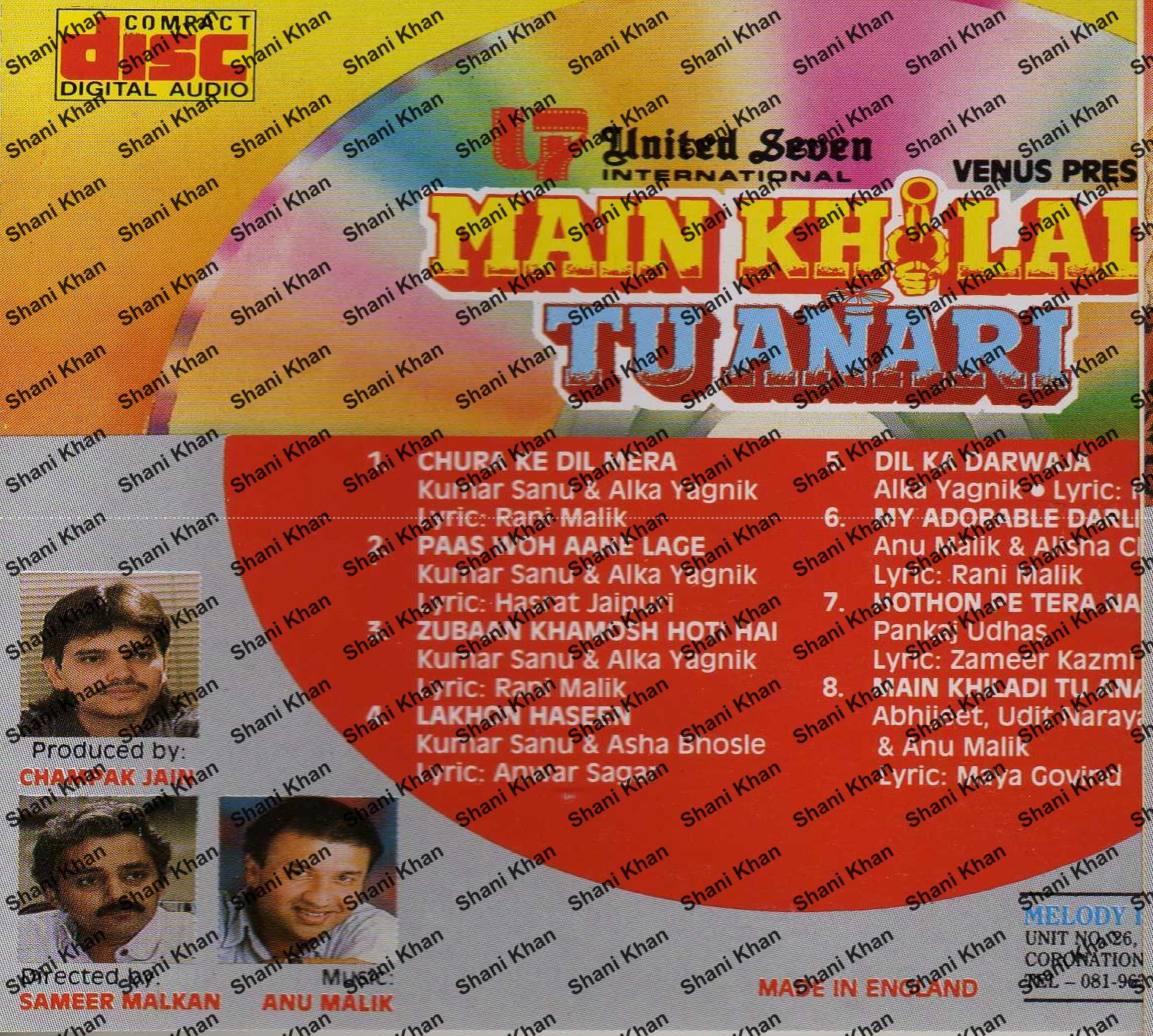 Bollywood Music A To Z Cds. visit to download http ...