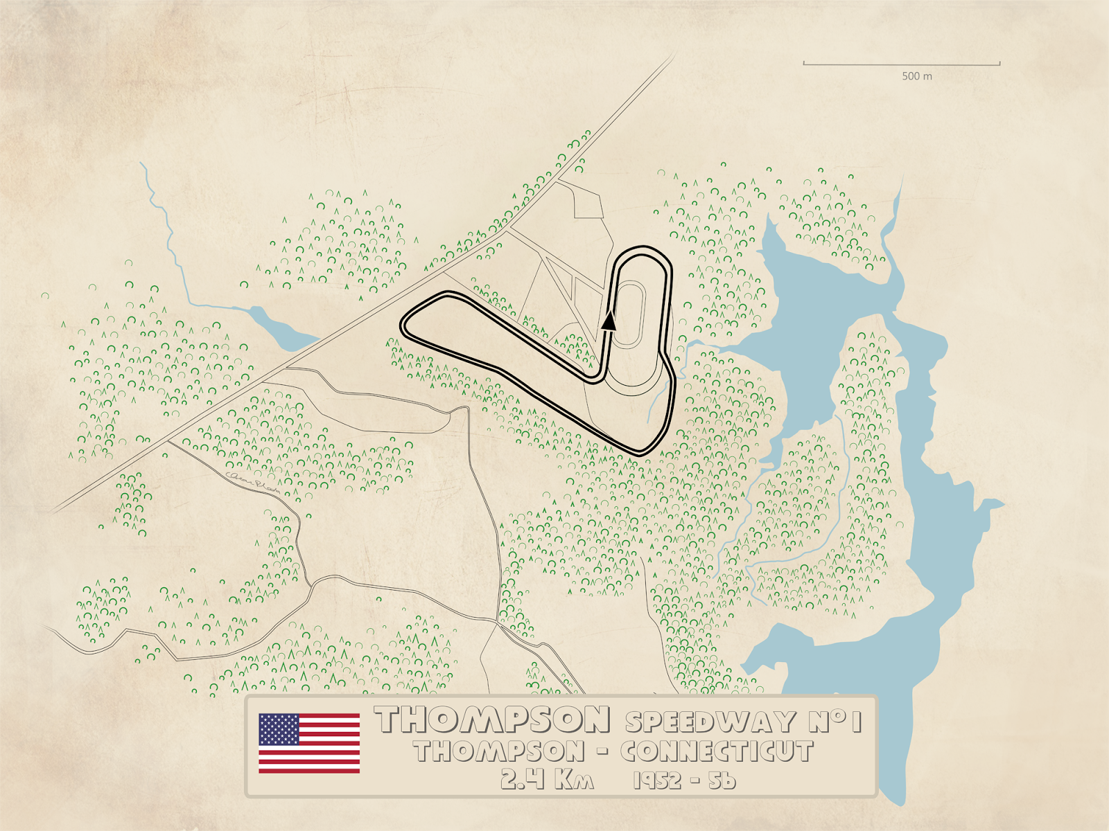 OscarPlada: Thompson Speedway N 1