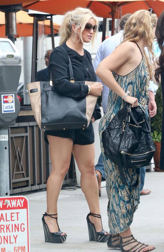Jessica Simpson in Beverly Hills