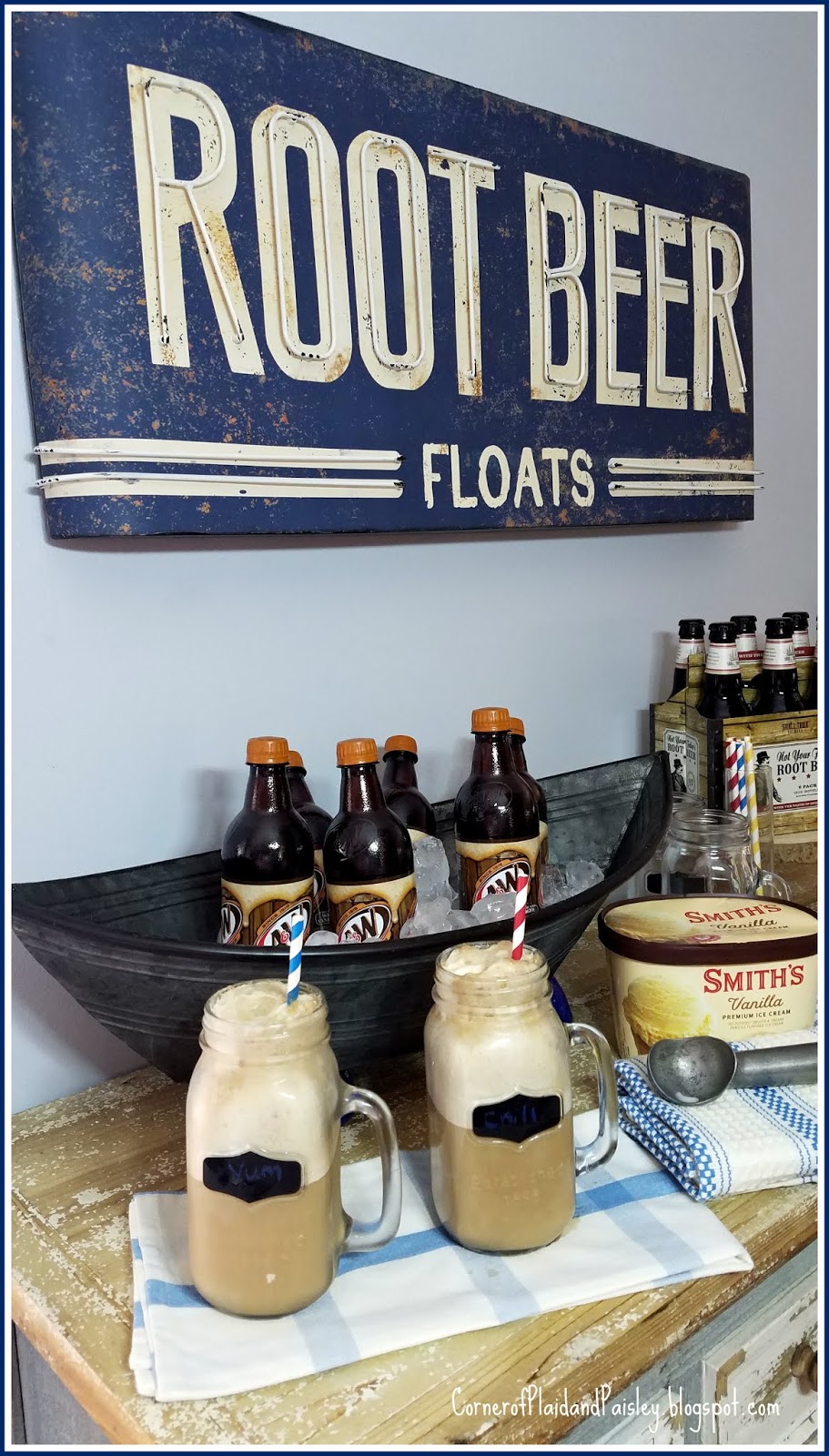 National Root Beer Float Day! - Corner of Plaid and Paisley