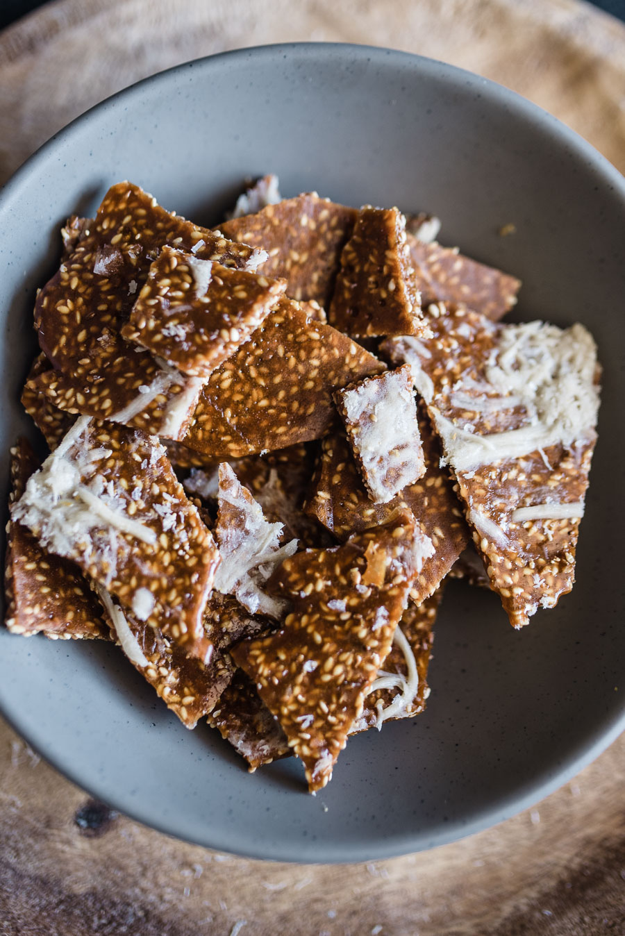 Sesame Halva Brittle / the kosher spoon