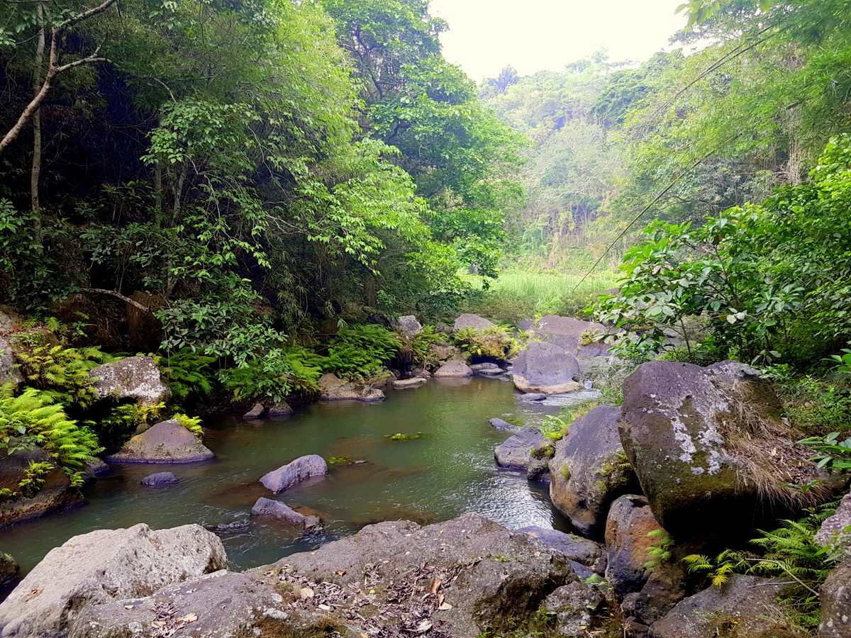 Malibiclibic Falls, Bailen Cavite - moredantravels