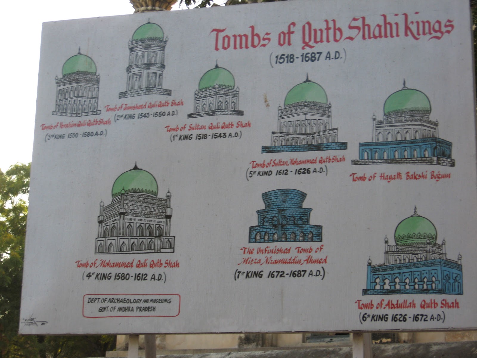 harimohan paruvu: The Qutb Shahi tombs in pictures