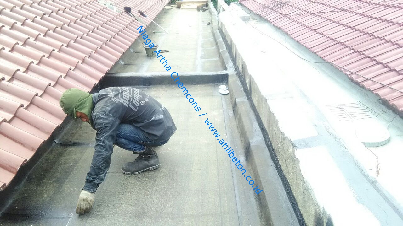 Waterproofing Membrane Dak Atap Beton Rumah Tinggal