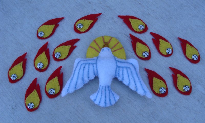 Under Her Starry Mantle: Religious Felt Dolls for the Atrium