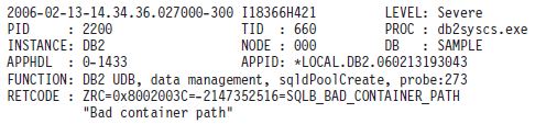 Troubleshooting tools for Performance Tuning: Analyzing db2diag log files using db2diag tool ...