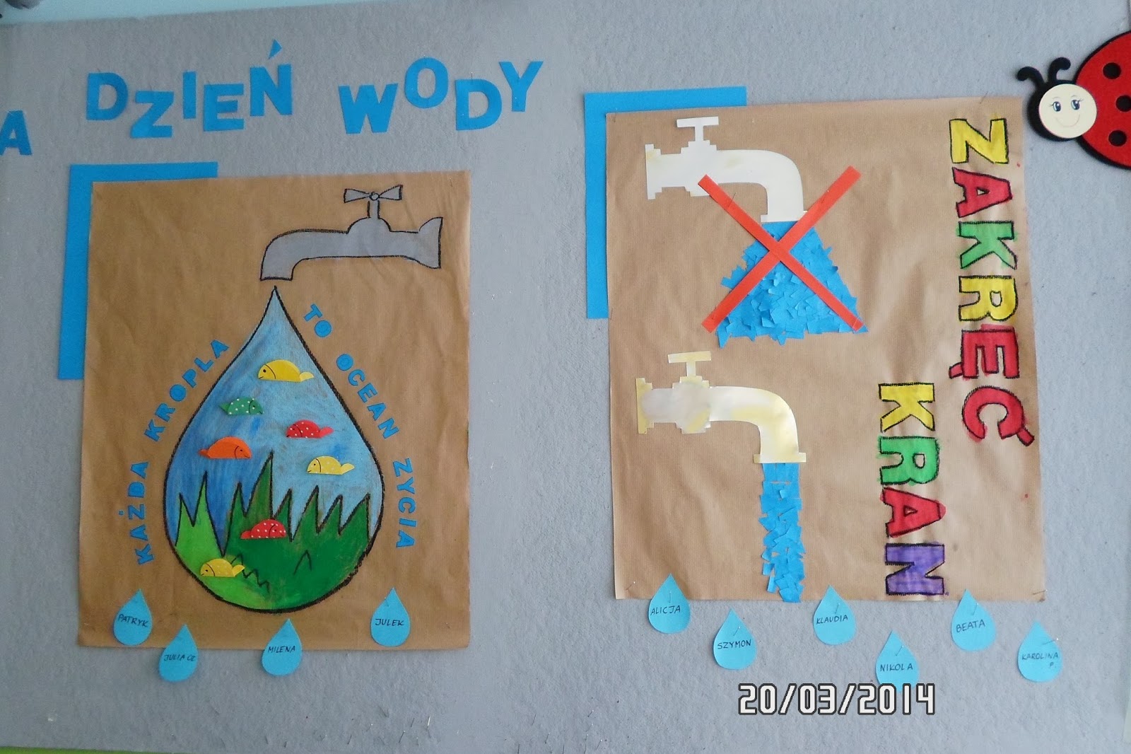 Przedszkole nr 2 "Tęczowa Dwójeczka" w Siemianowicach Śląskich: Dzień Wody
