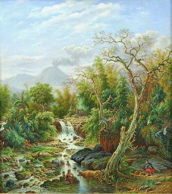 Nasbahry-Paint: M.E.H.R. Van Den Kherkoff (1830-1908), Pelukis