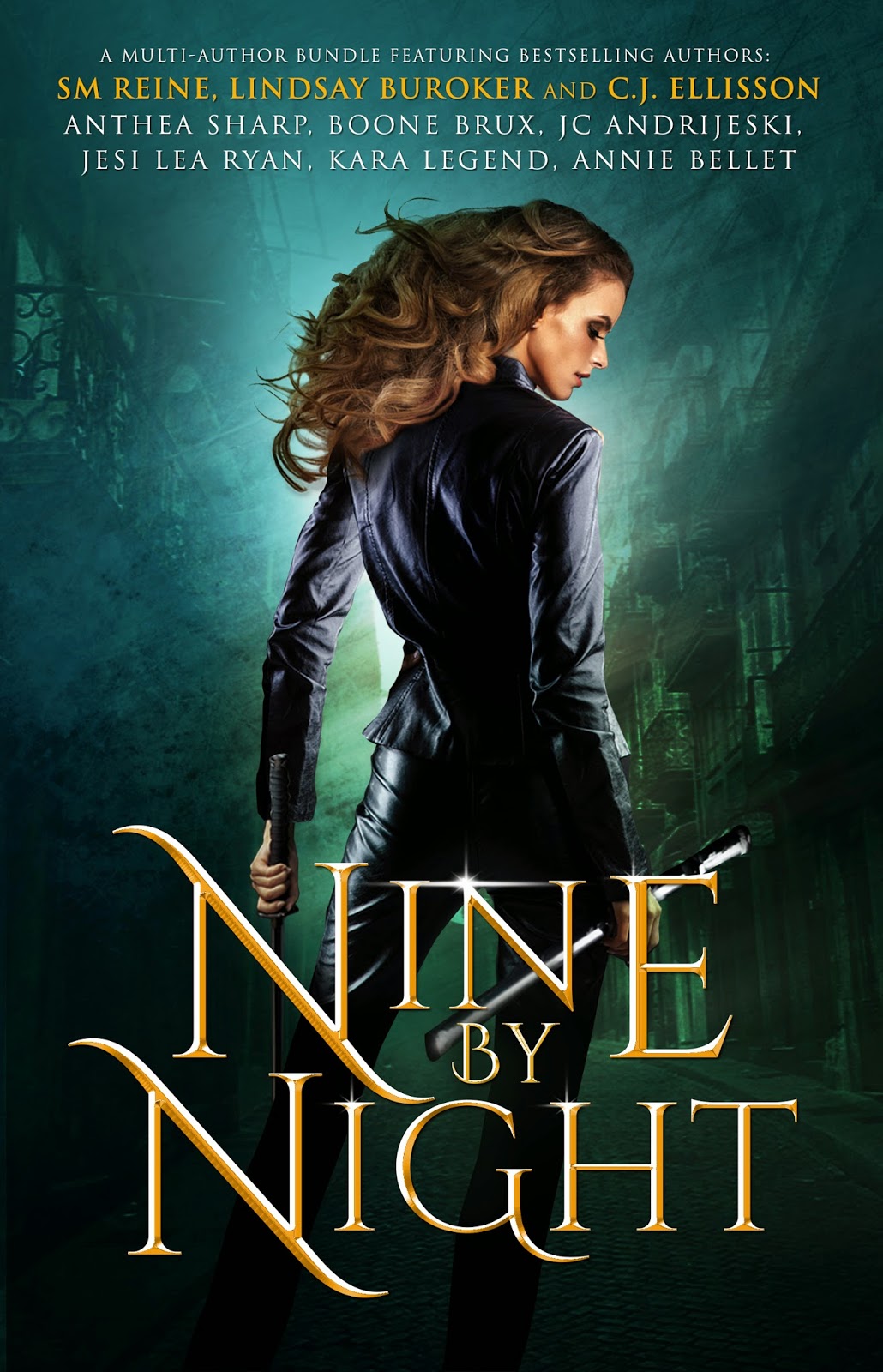 Crafty Honey Badgers: Cover Reveal - NINE BY NIGHT