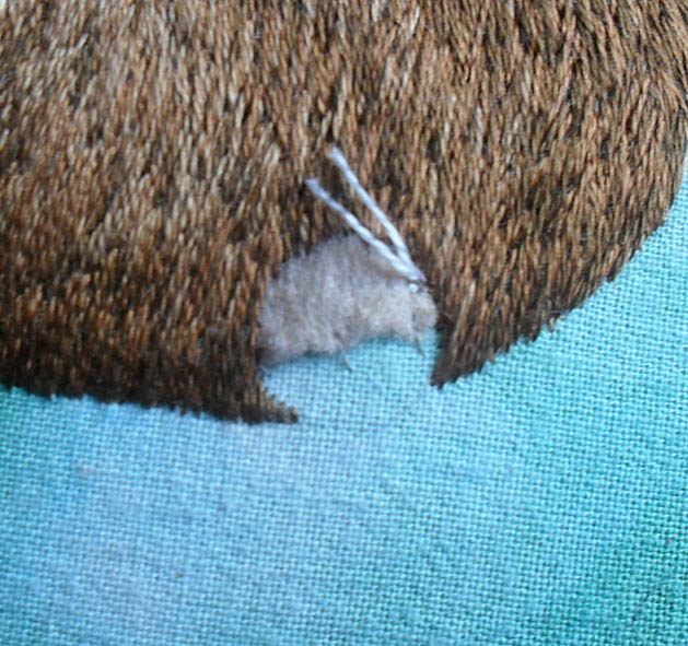 Sew in Love: Fluffy bits for stumpwork (turkey stitch/ghiordes knot)