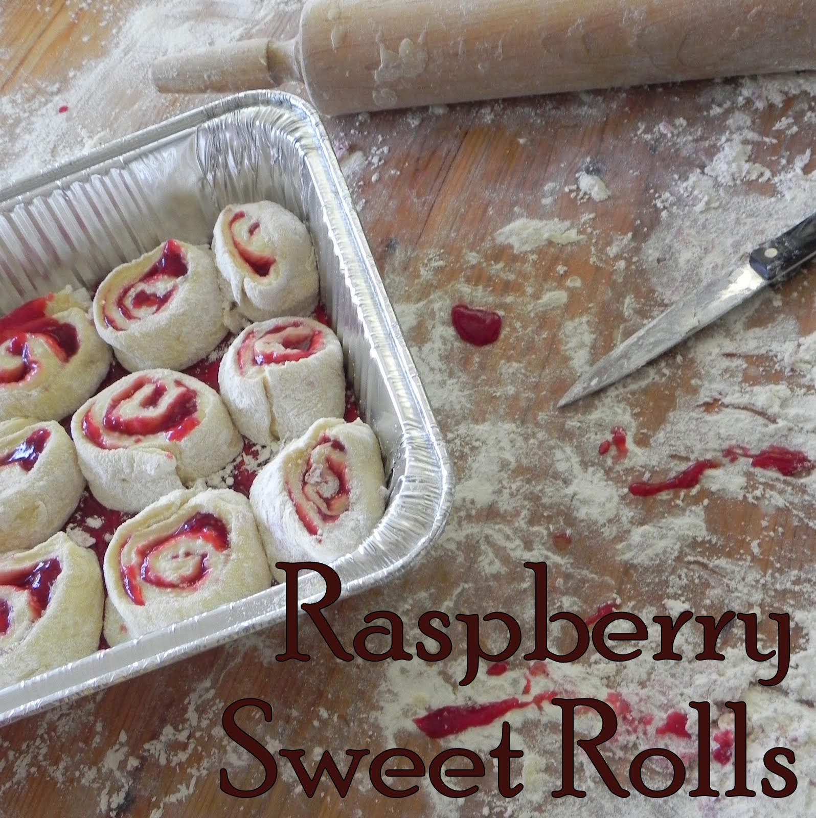 Gift of Simplicity: Raspberry Rolls