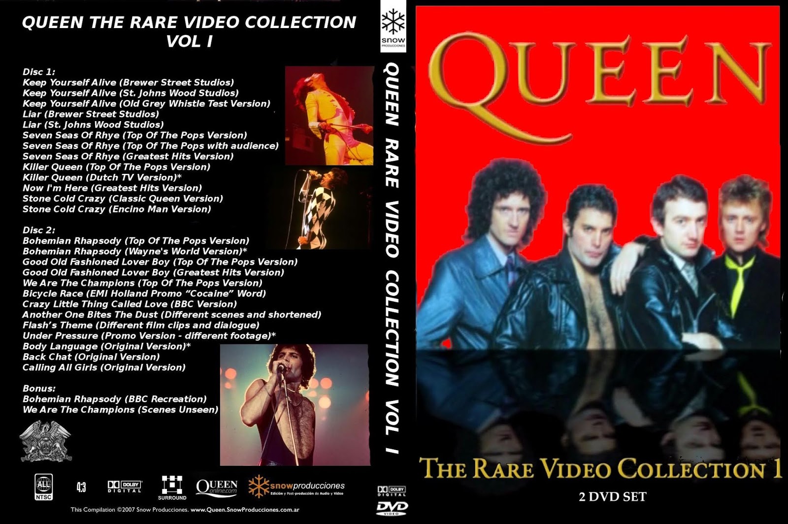 Guga DVDs: DVD Queen The Rare Video Collection