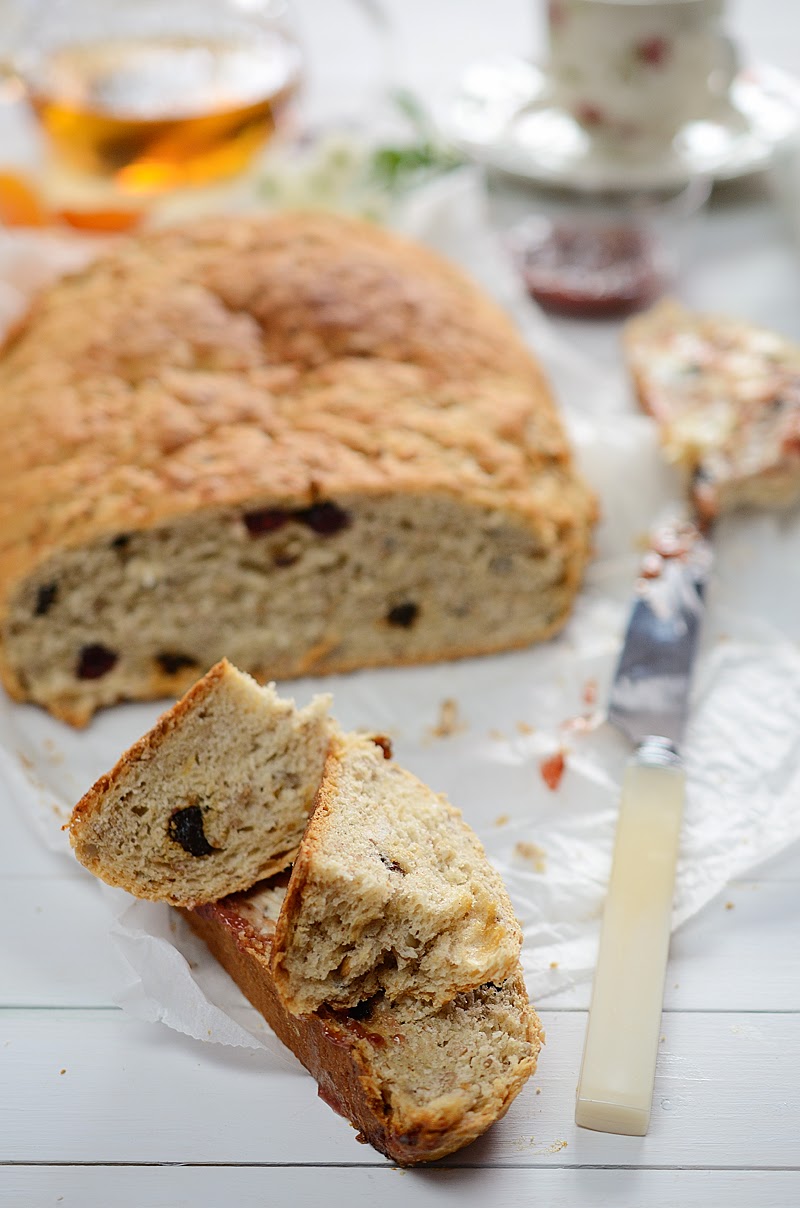 ¡Qué cosa tan dulce!: Pan dulce con muesli