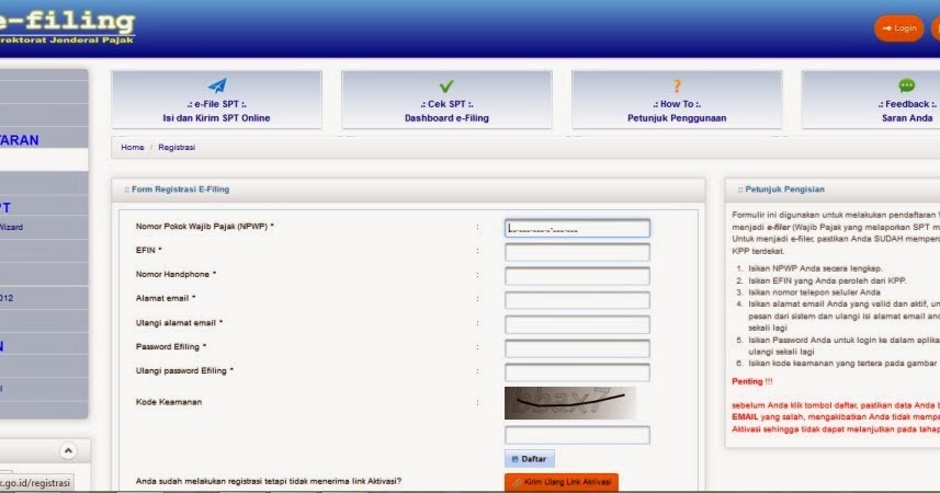 64 INFO DOWNLOAD FORMULIR PENDAFTARAN E FIN EXCEL TUTORIAL PDF - * Formulir