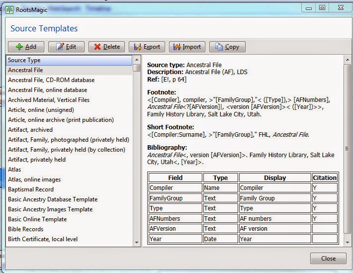 Budding Genealogists: Roots Magic: Learning About Other Features