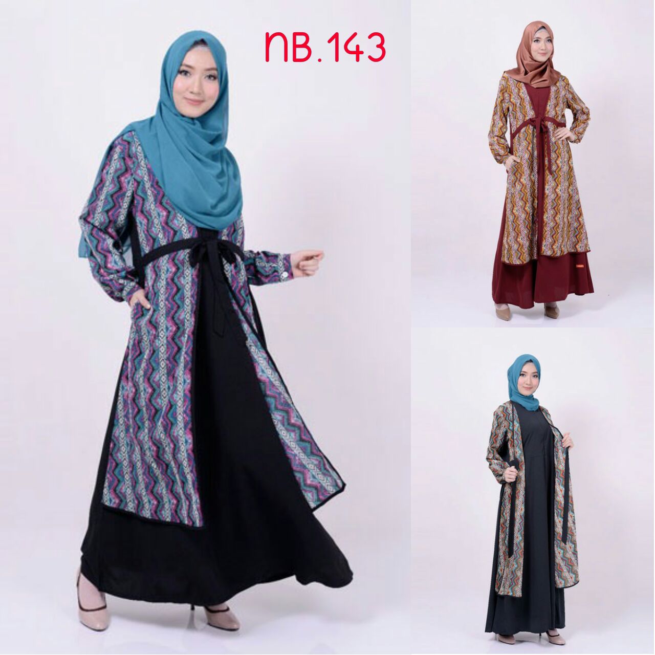 33+ Gamis Sarimbit Nibras Terbaru 2019, Ide Modis!