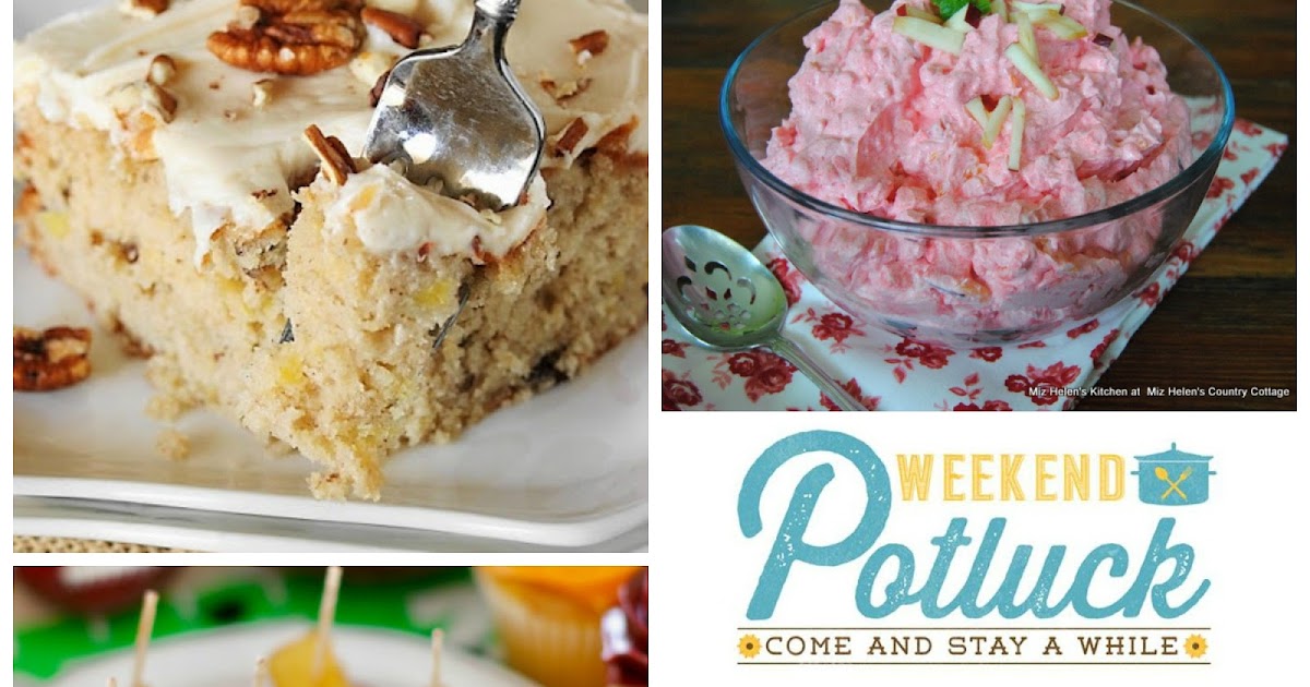 Served Up With Love: Hummingbird Sheet Cake at Weekend Potluck #294