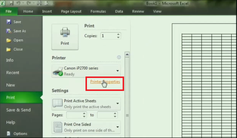 Cara Ngeprint 1 Lembar 2 Halaman di Microsoft Excel 2010 - Tutorial ...