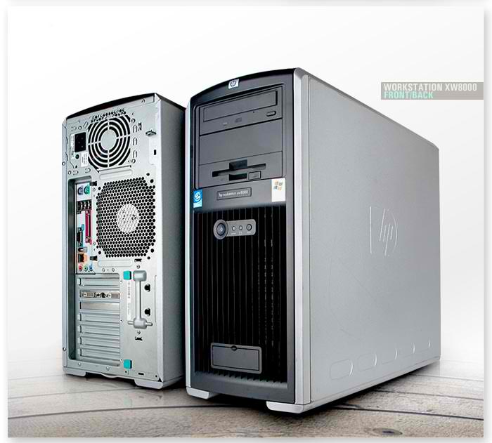 DUAL PROCESSOR HP Workstation XW8000 Intel Xeon Prestonia 3.06GHz x 2 ...
