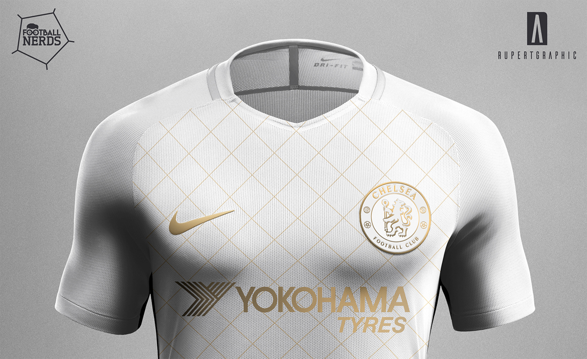 Unique Nike Chelsea 17-18 Concept Kits Revealed - Footy Headlines