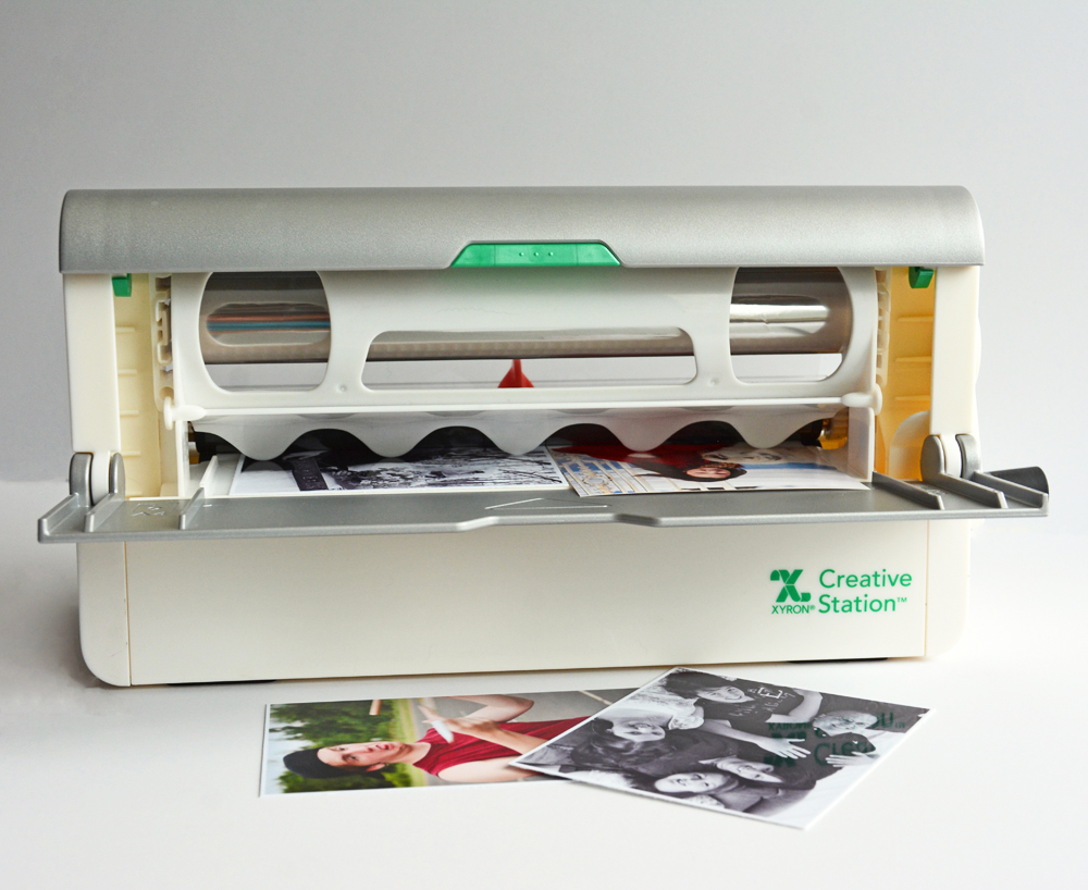 One Scrap at a Time: Family Laminate Photo Frame - Xyron