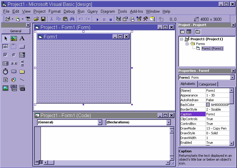 Teknik dasar Pemrograman Visual Basic terlengkap