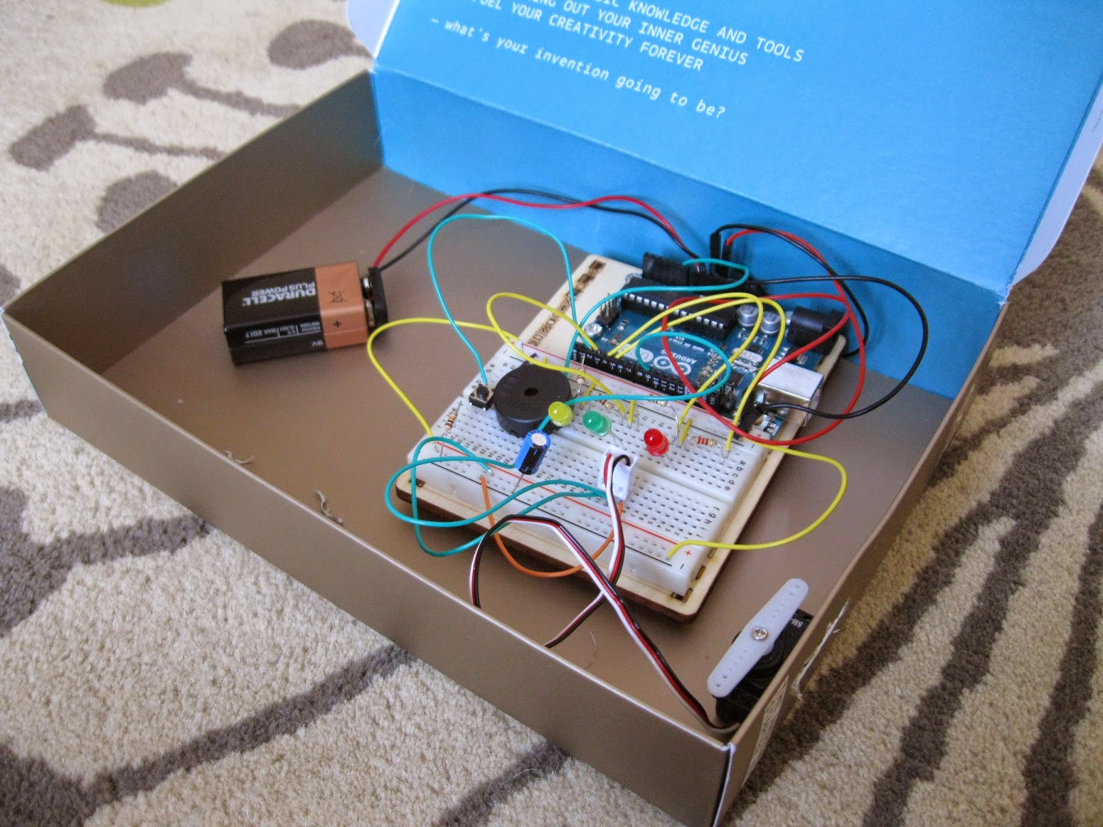 Joe's Blog: Arduino Knock Lock