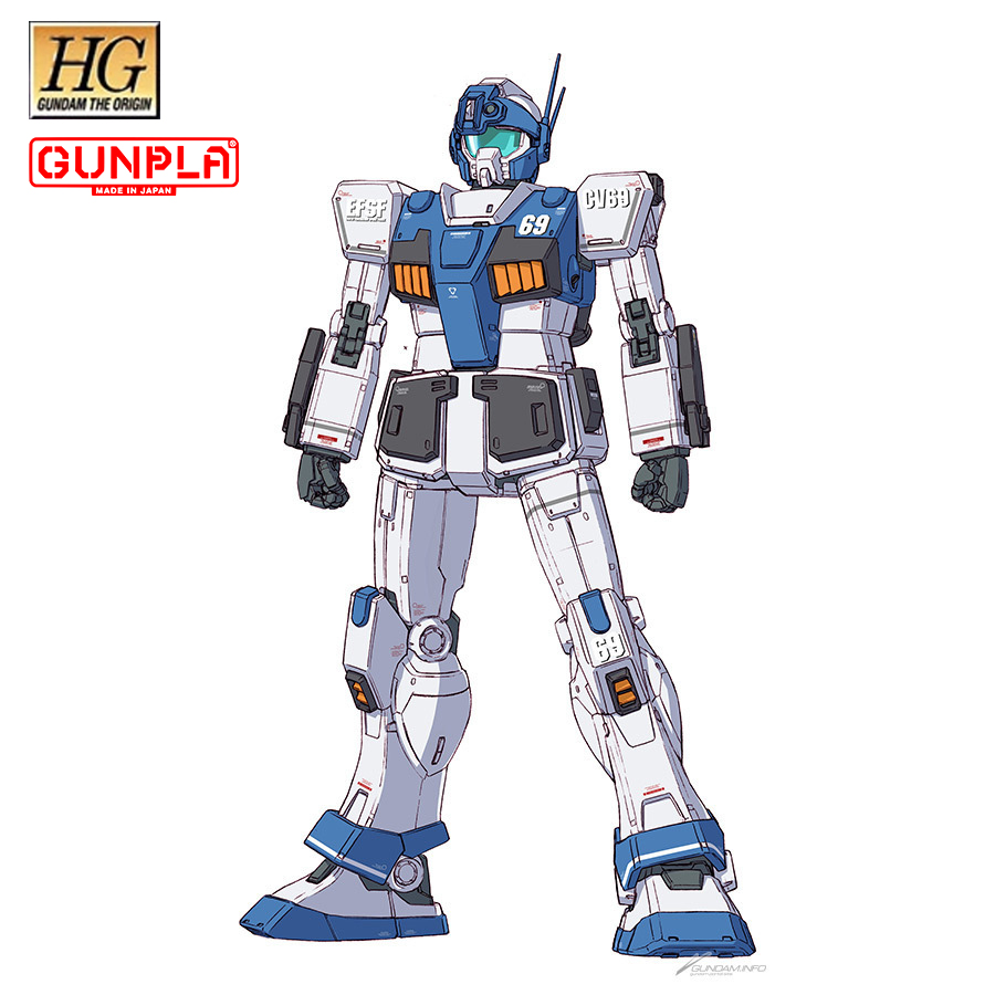 HG 1/144 RGM-79HC GM Guard Custom [Gundam THE ORIGIN MSD] - Release ...