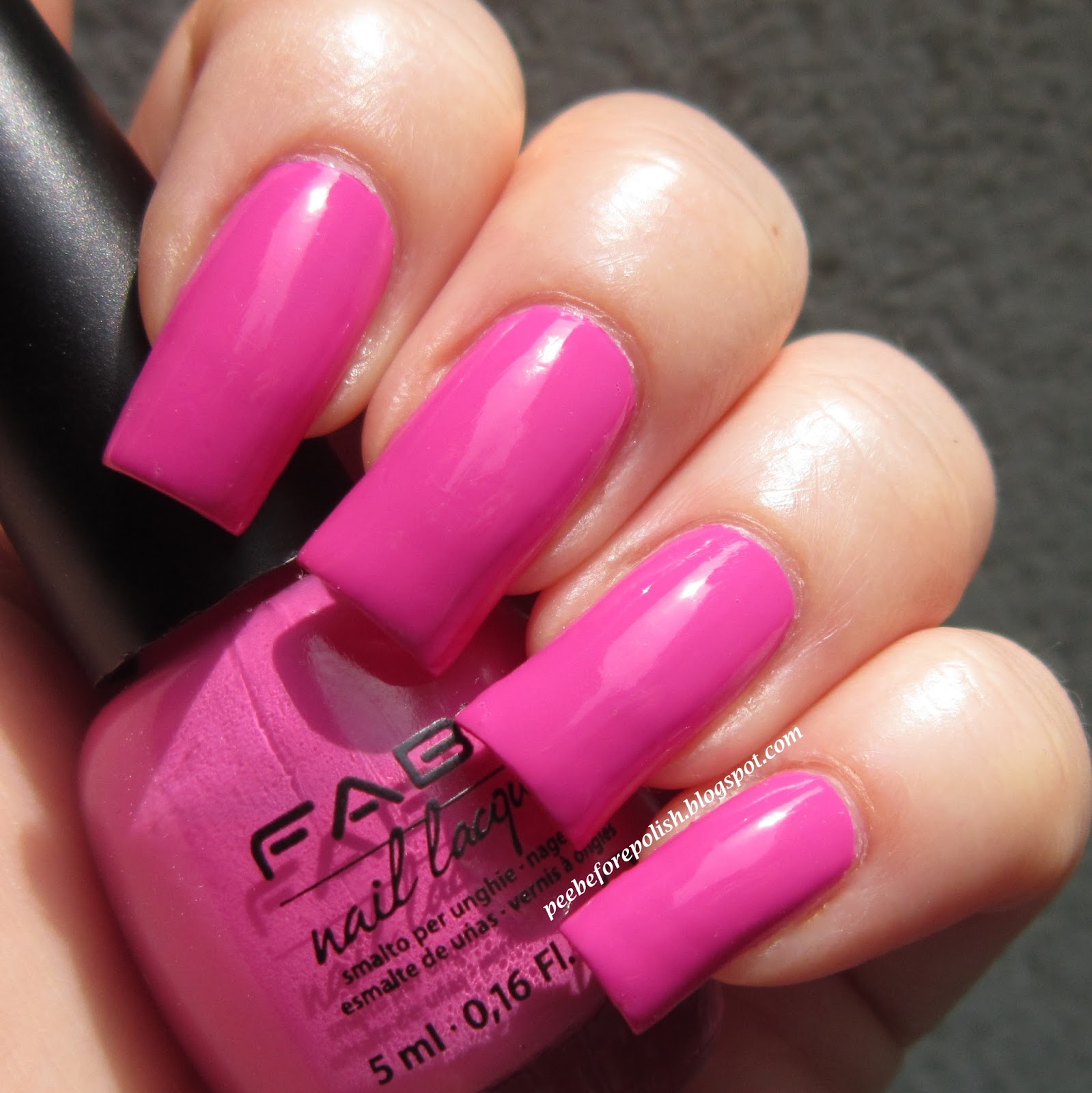 Pee Before Polish: Faby Dedicated to Brigitte