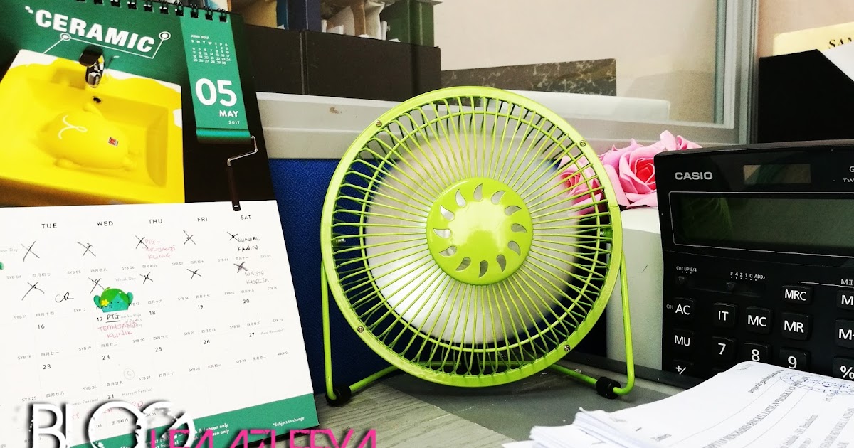 Blog Lea Azleeya: Kipas Kedamaian Dari Mr. DIY