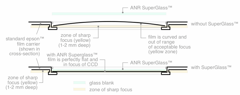 Photography Adventures : Anti-Newton Ring Glass and Scanning Negatives