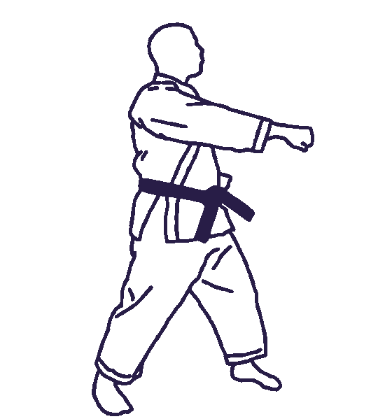 My journey to black belt: Gyaku Zuki - odd punch out?