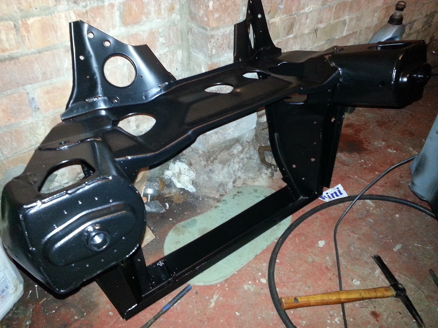 Titan Classics: Powder coating Classic Mini Subframe