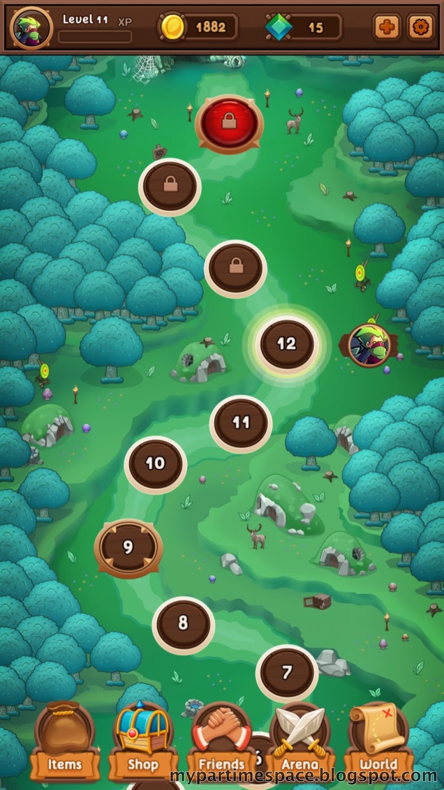 Gem Hunters - Match 3 Puzzle iOS Game with RPG Elements - My Part Time ...